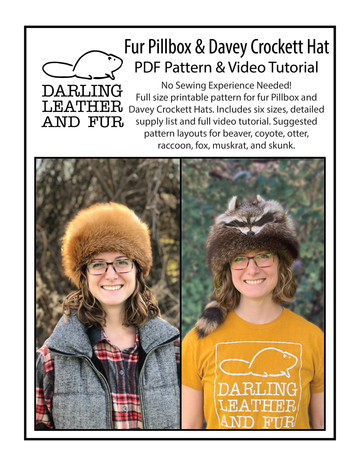 Fur Sewing Patterns & Tutorials – Darling Leather And Fur LLC