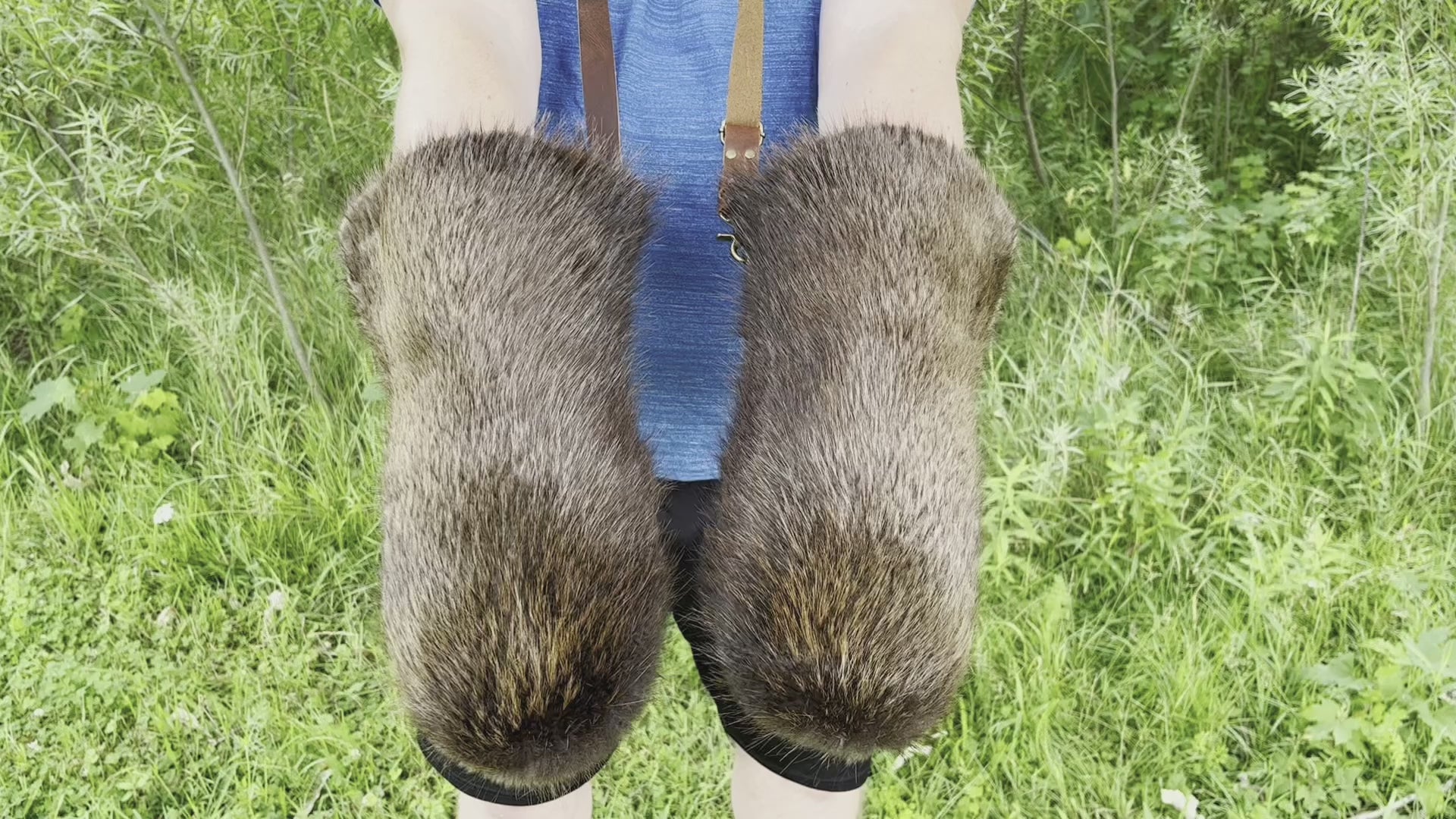 PDF Fur Gauntlet Mitten Pattern and Video Tutorial – Darling Leather ...